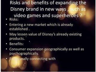 Disney Case Study -Marketing Excellence | PPTX