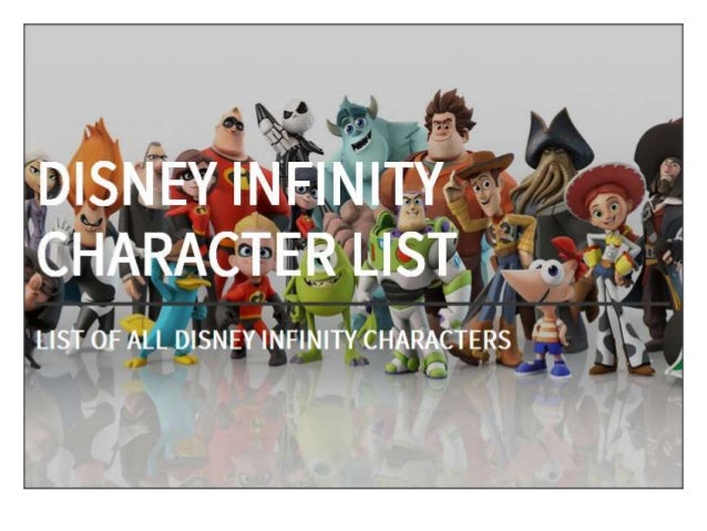 Disney Infinity Character List - All Disney Infinity Figures