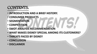 CASE STUDY ON DISNEY | PPT