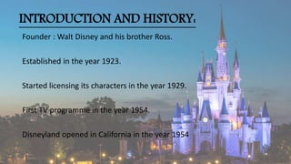 CASE STUDY ON DISNEY | PPT