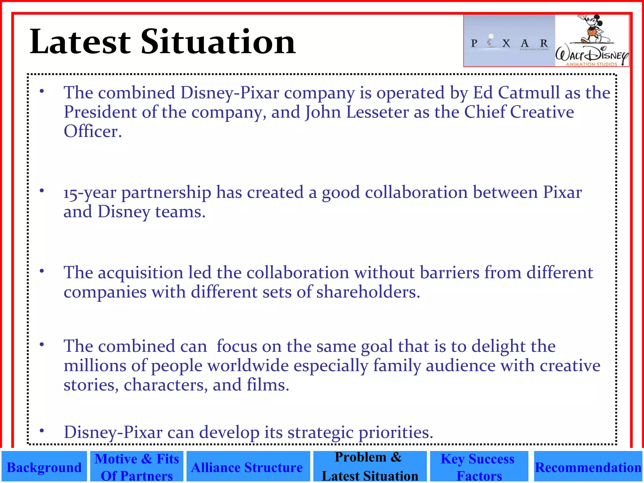 Disney pixar ppt.332194447 | PPT | Free Download