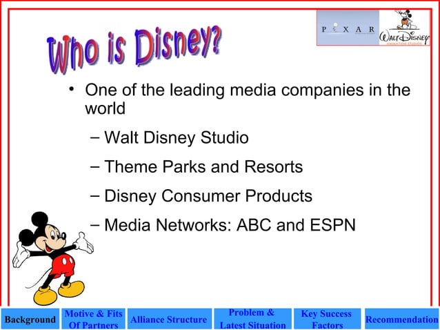Disney pixar ppt.332194447 | PPT | Free Download