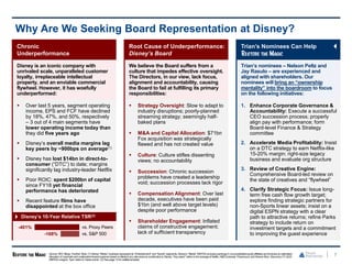 Trian White Paper on Creating Value at Disney April 2024 | PDF