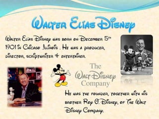 Walt Disney | PPT