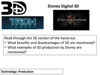 Disney and Technology | PPTX