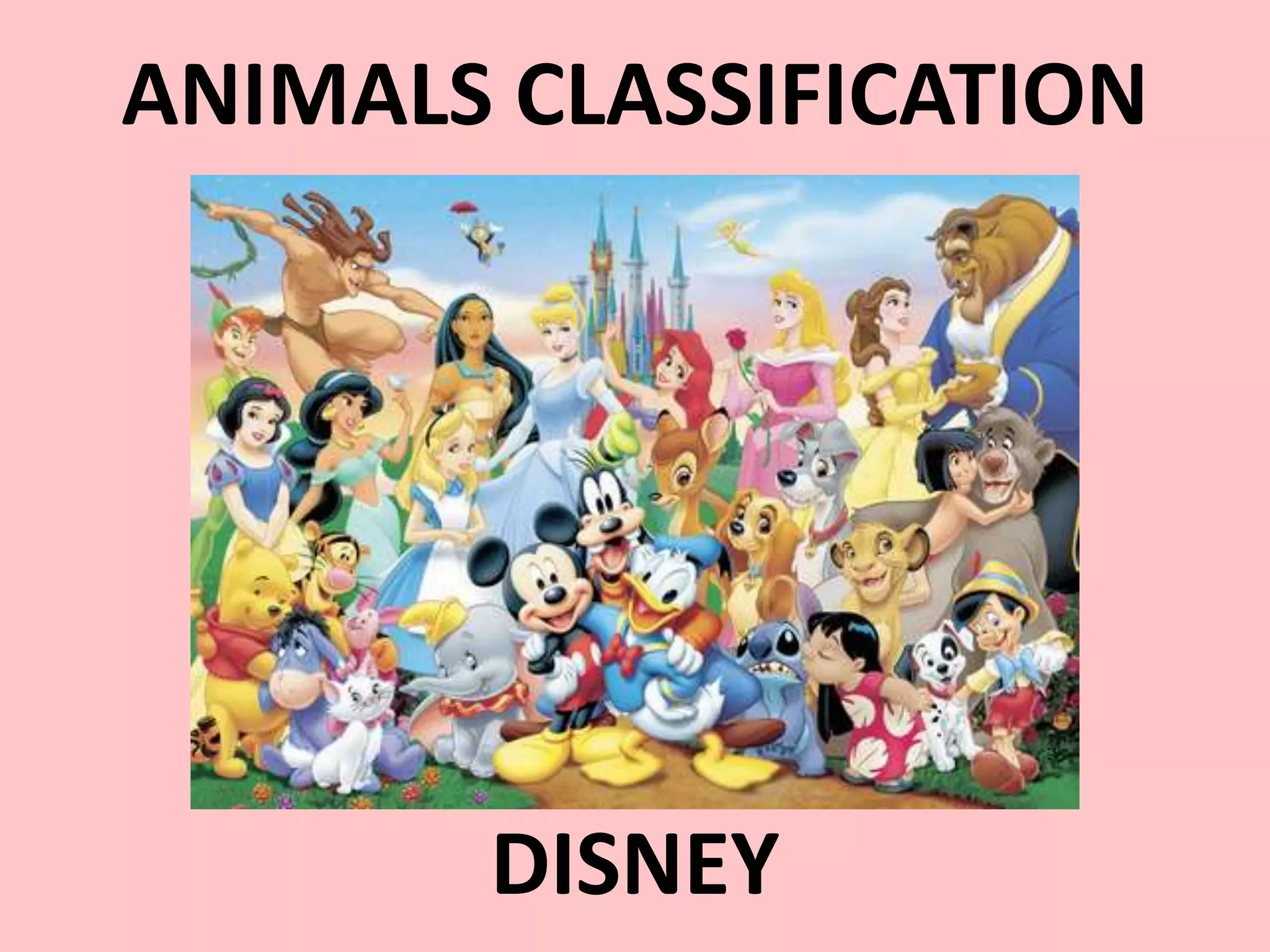 Disney animals classification 3 | PPT