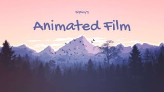 Disney Animated Film Cute Illustrated Presentation.pptx
