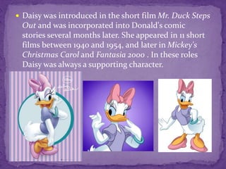 Disney cartoon characters. | PPTX