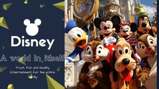 Disney Marketing Excellence Case Study | PPT