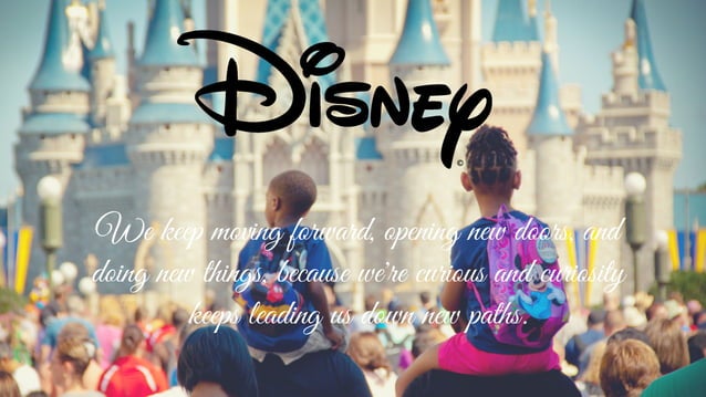 Disney Marketing Excellence Case Study | PPT