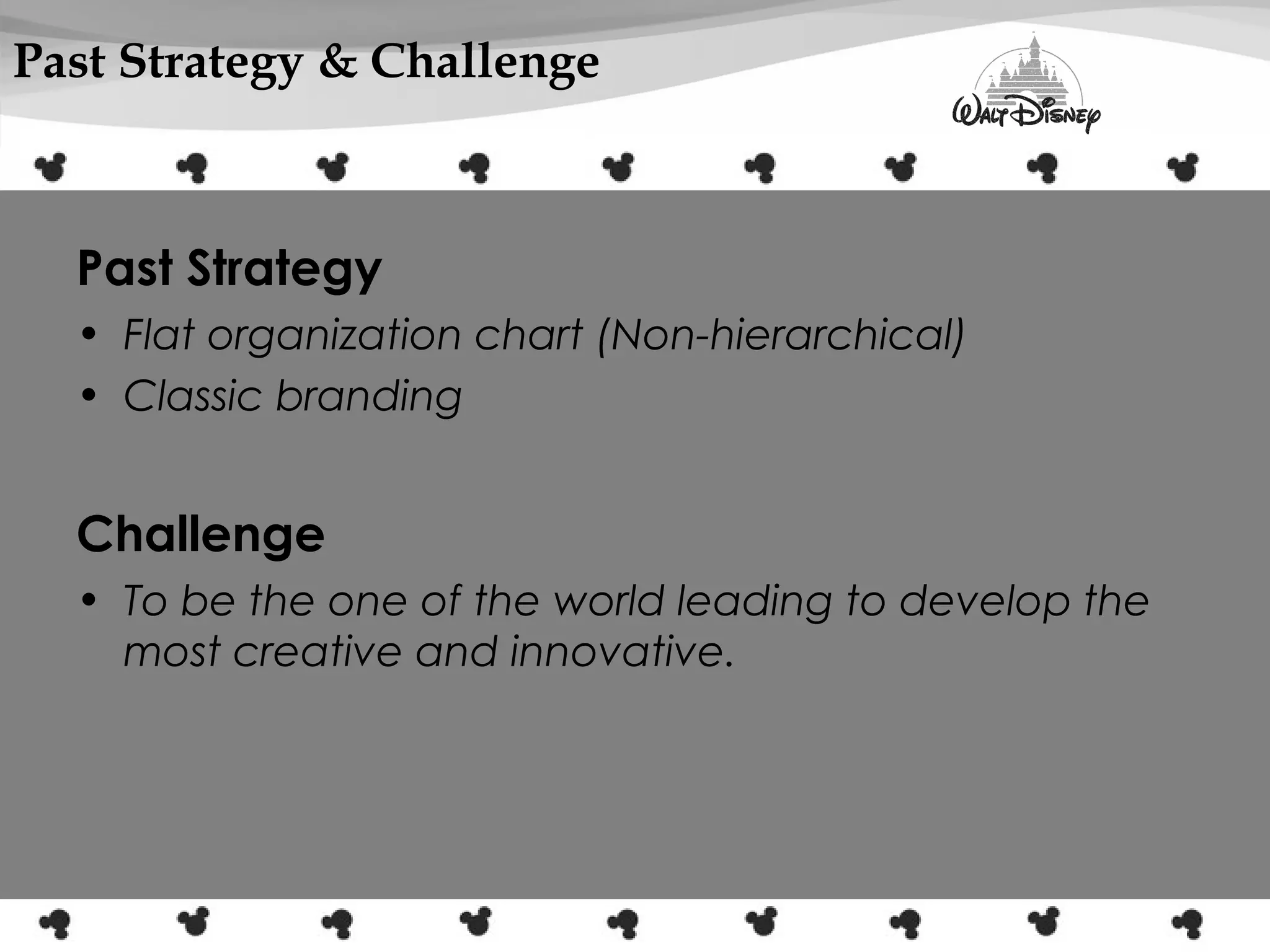 Strategic Planning : Disney | PPT