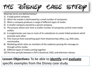 Disney case study | PPTX