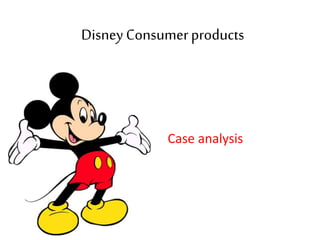 Disney cnsumer products | PPT