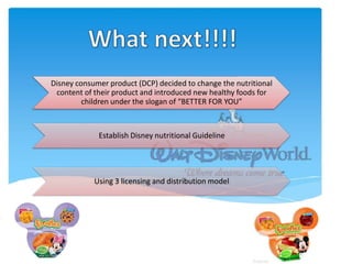 Disney consumer product | PPTX