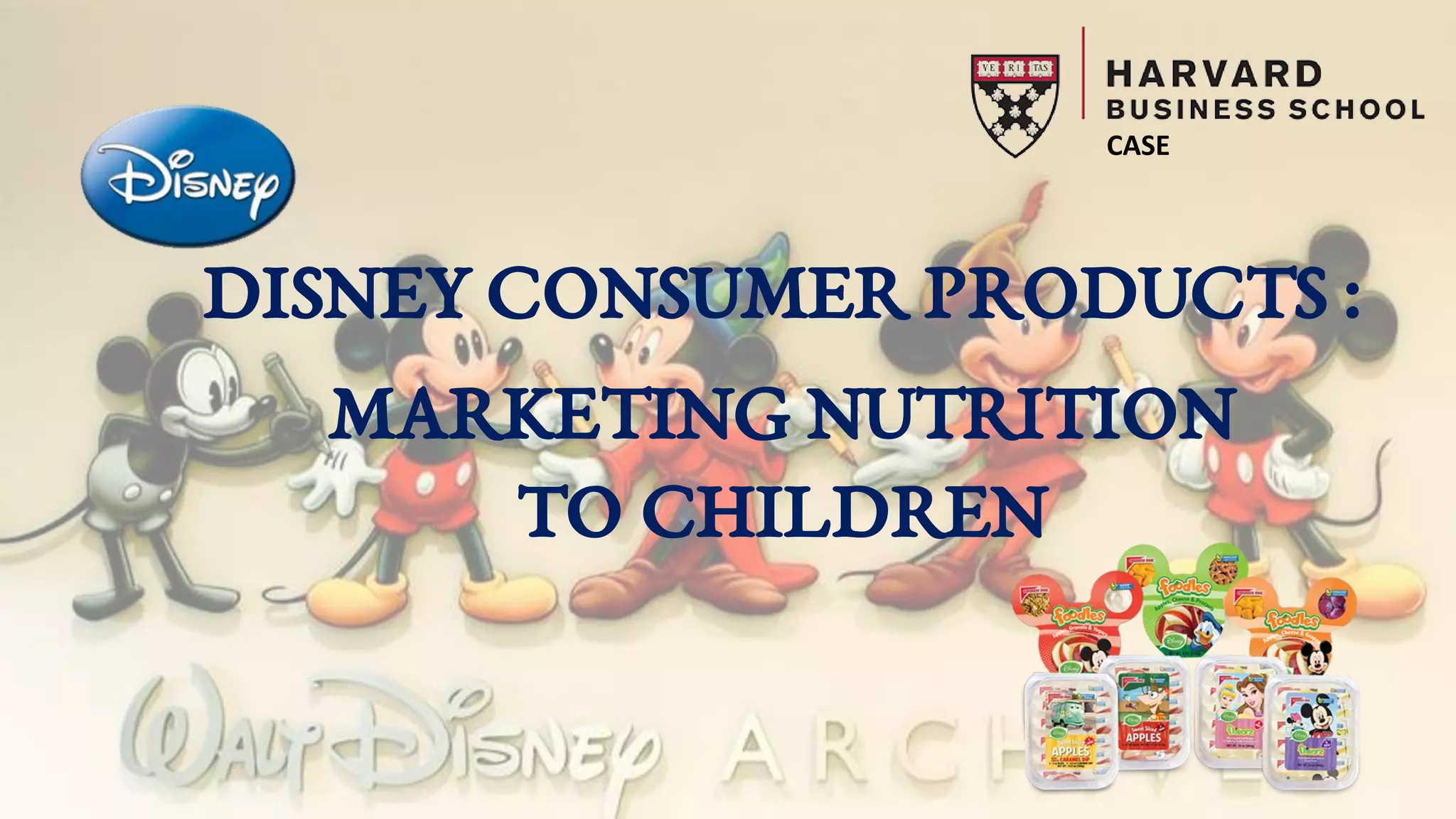 Disney consumer product marketing nutrition to children | PDF