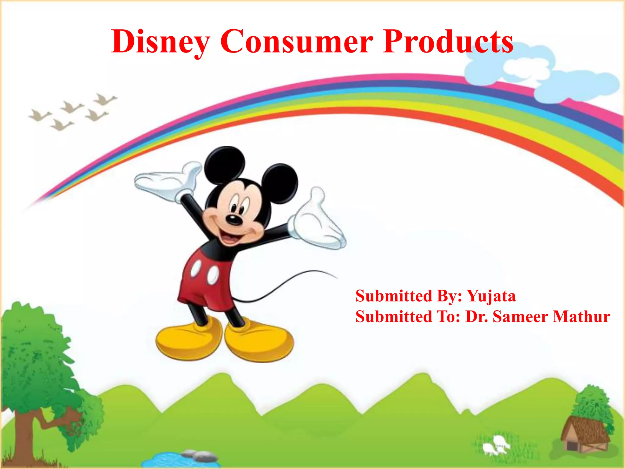 Disney consumer products | PPTX