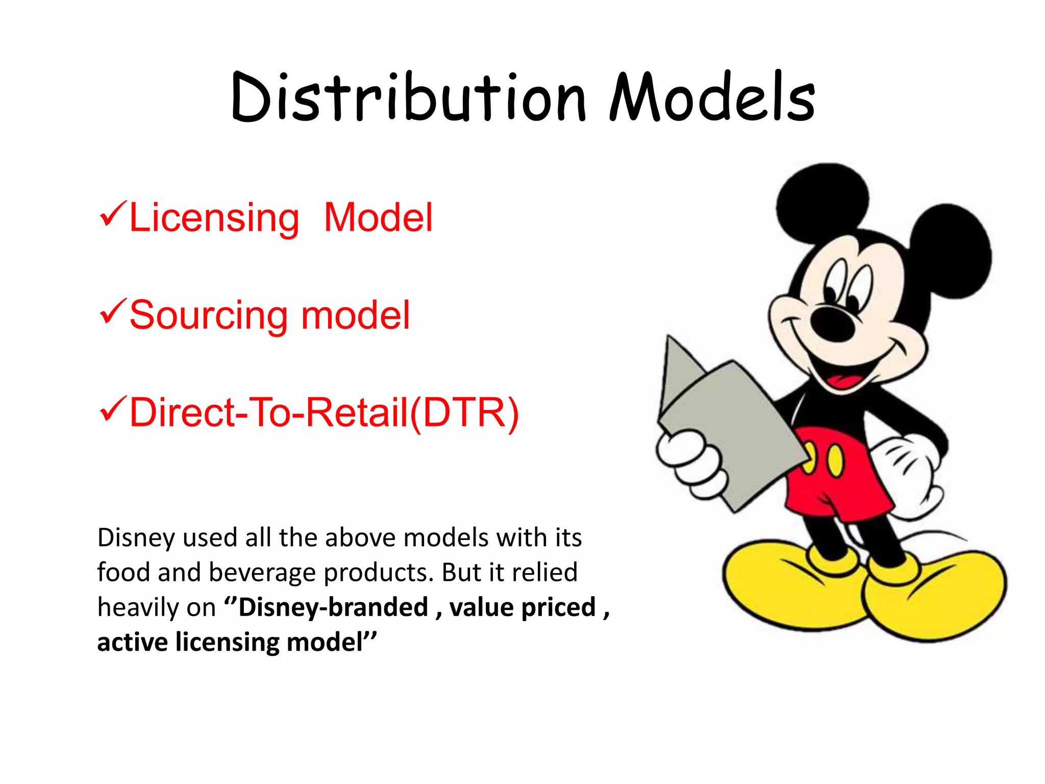 Disney consumer products | PPTX