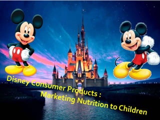 Disney consumer products | PPTX