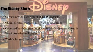 Disney Consumer Products - An Analysis | PPTX