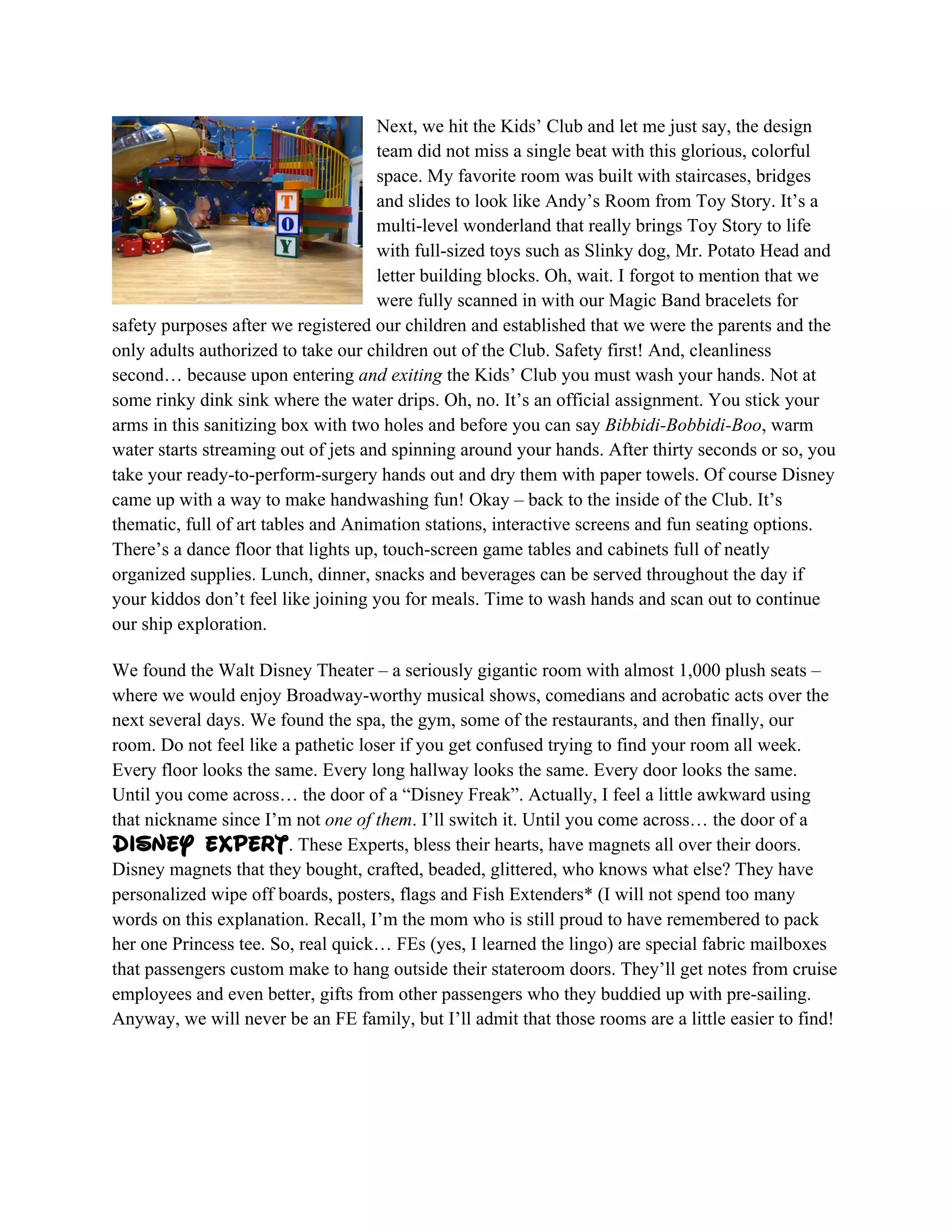 Disney Cruising As an Amateur | PDF