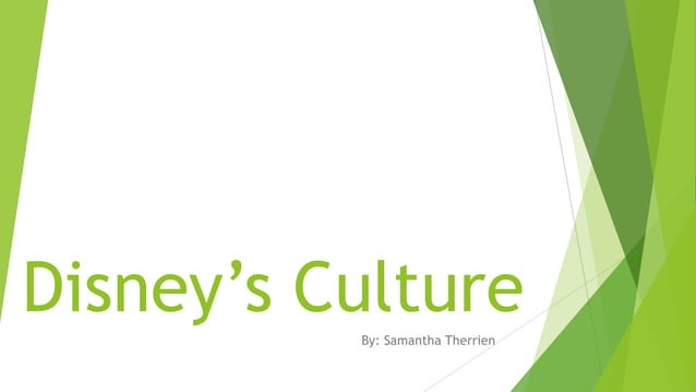 Disney culture | PDF