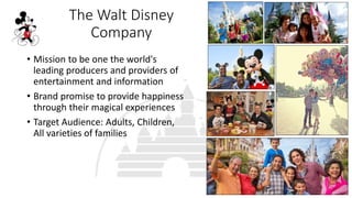 The Walt Disney Company Digital Marketing Strategy | PPTX