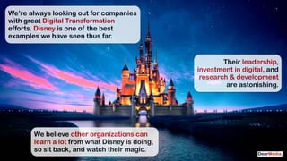 How Disney is putting its magic in Digital Transformation | PPT