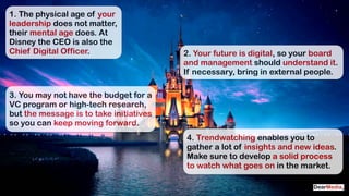 How Disney is putting its magic in Digital Transformation | PPT