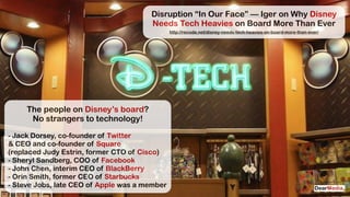 How Disney is putting its magic in Digital Transformation | PPT
