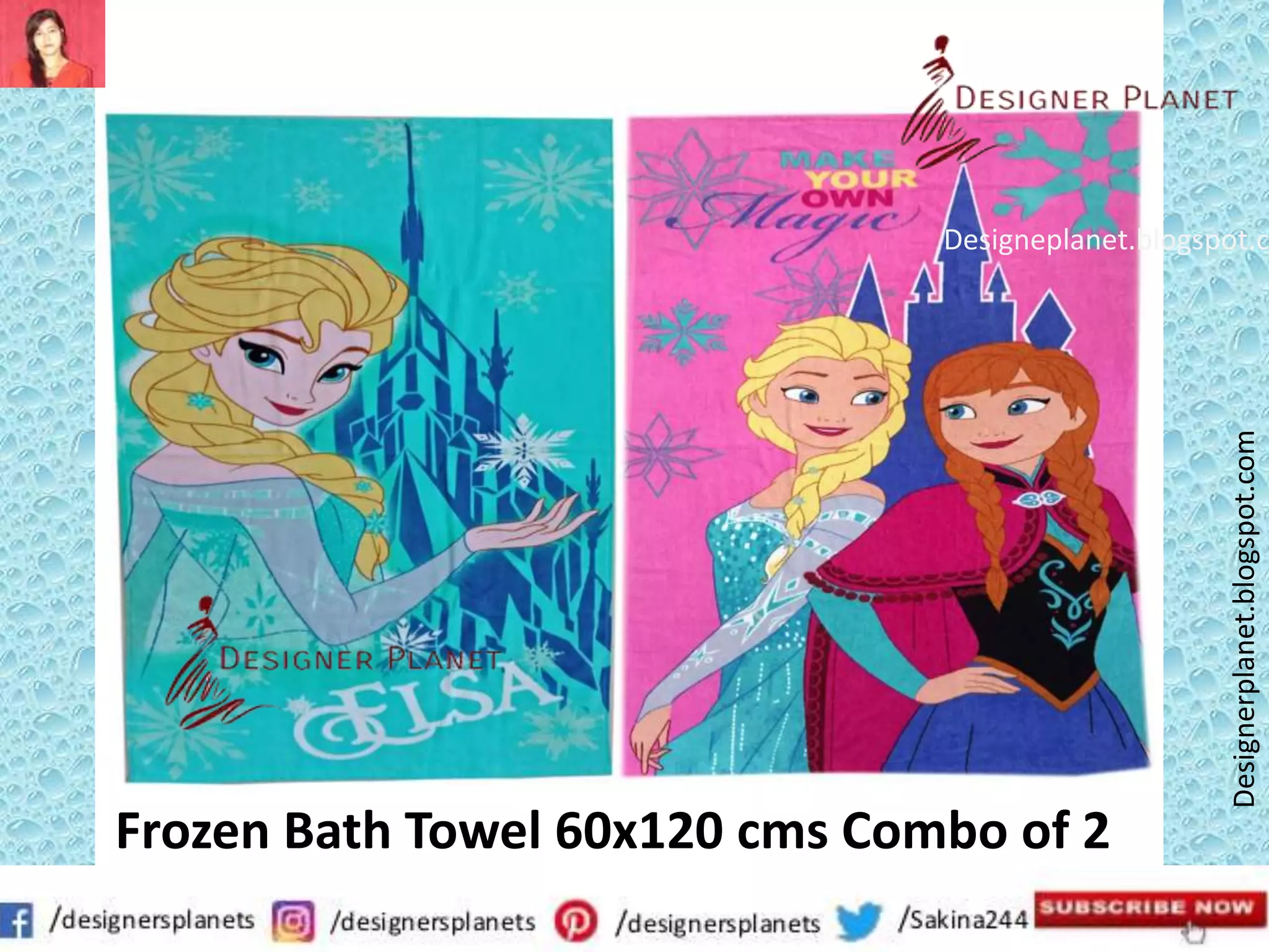 Frozen 2 Towel | Disney Frozen Bath Towels | Elsa Anna Printed Towel ...