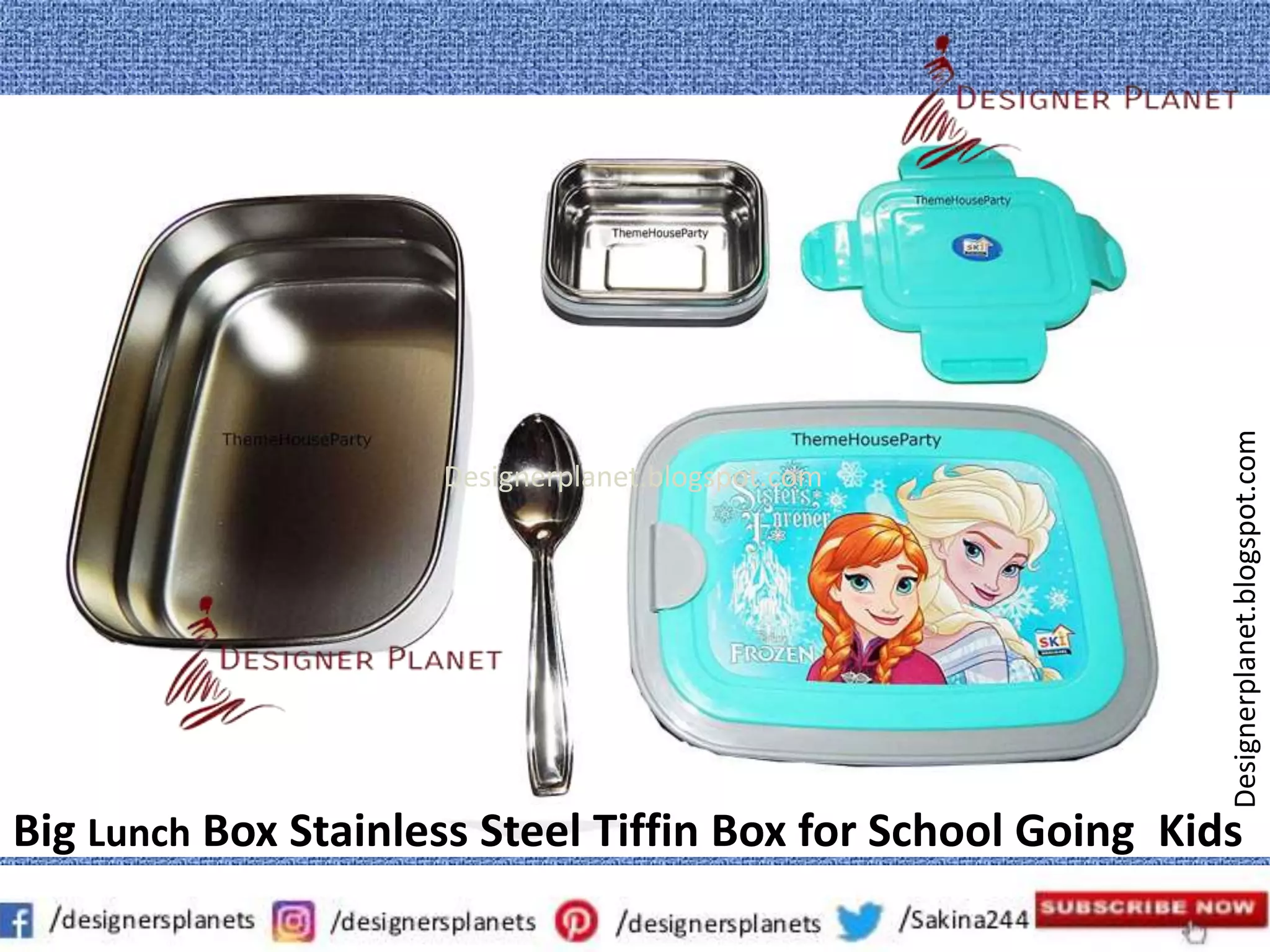Disney Frozen Lunch Box Set Anna Elsa Disney Frozen Lunch Box Anna ...