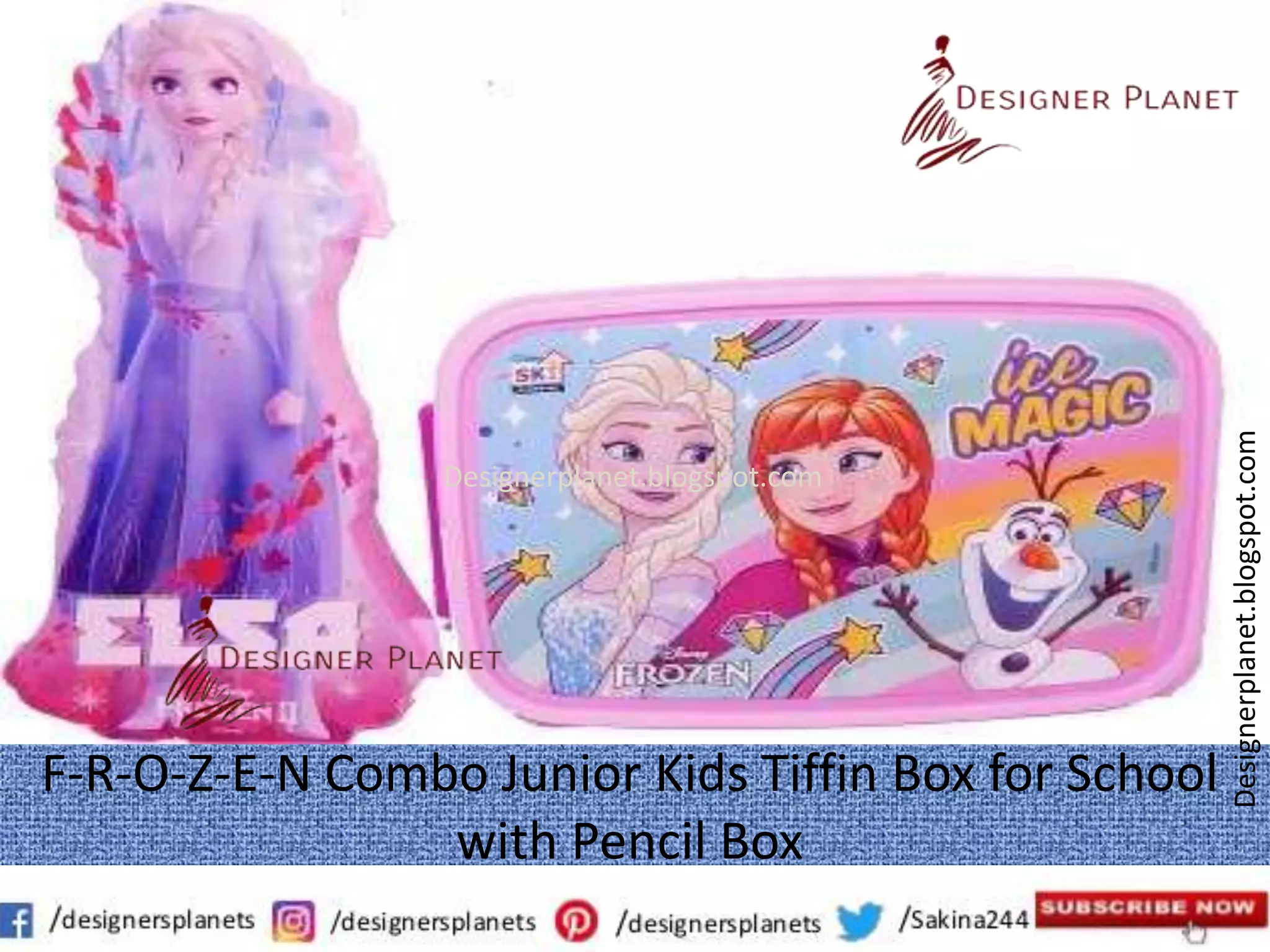 Disney Frozen Lunch Box Set Anna Elsa Disney Frozen Lunch Box Anna ...