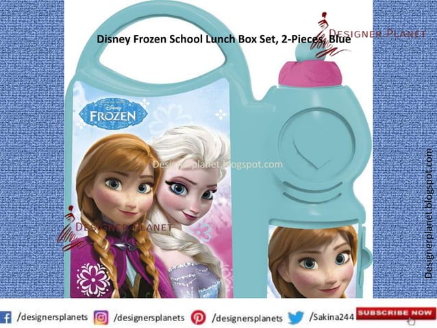 Disney Frozen Lunch Box Set Anna Elsa Disney Frozen Lunch Box Anna ...
