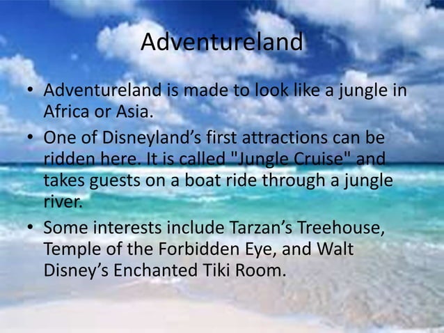 Disneyland | PPTX | Amusement and Theme Parks | Attractions