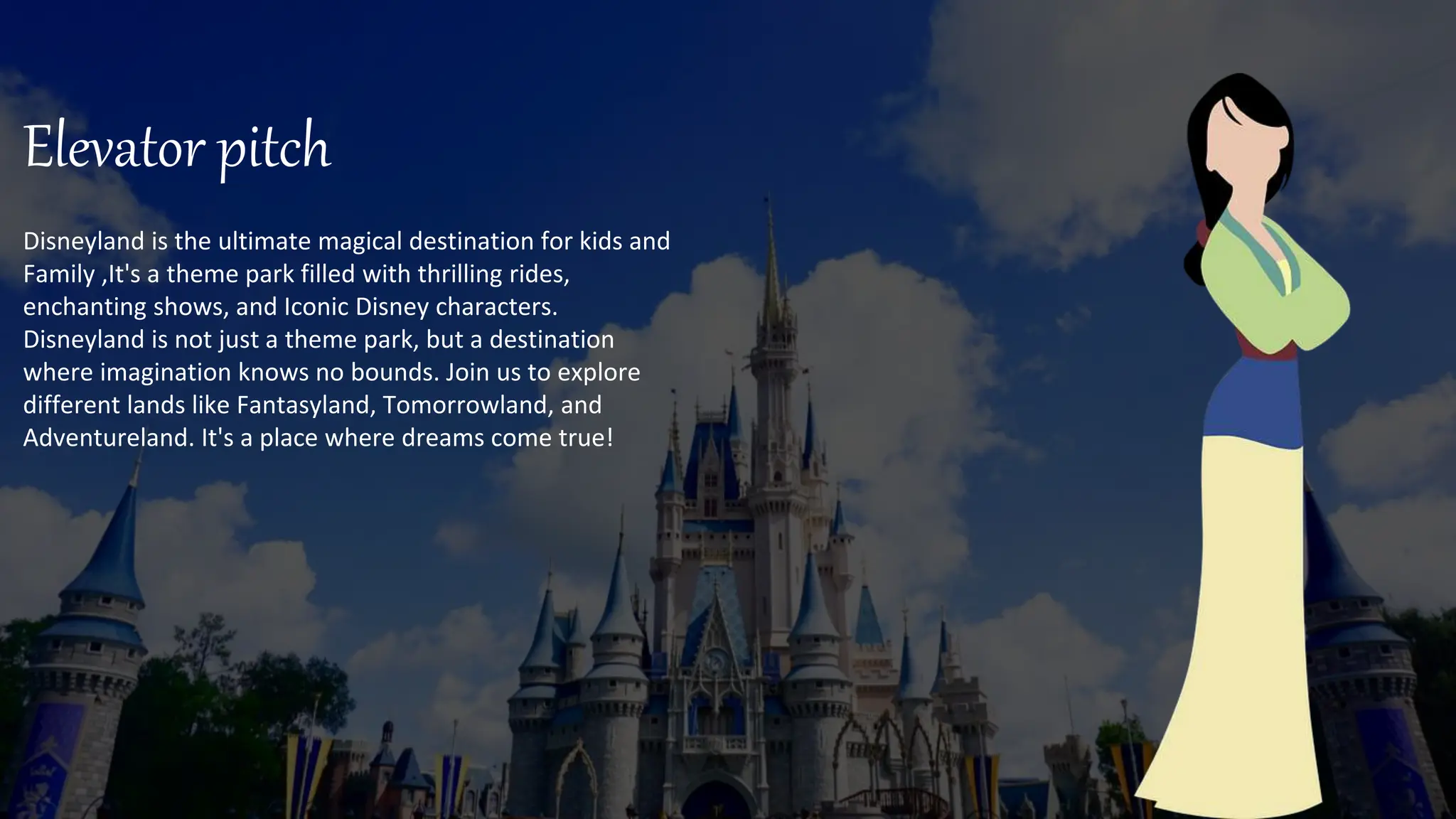 disneyland pptx.pptx, design and characters | PPTX