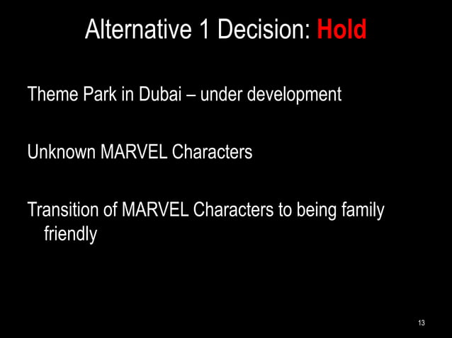 Disney Marvel LinkedIn | PPTX