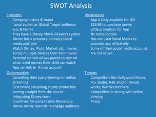 Disney Movie Social Media Analysis | PPT | Social Networking | Internet