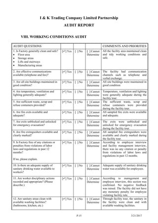 Disney Official Audit Report Issued by Intertek march-14-2017 | PDF