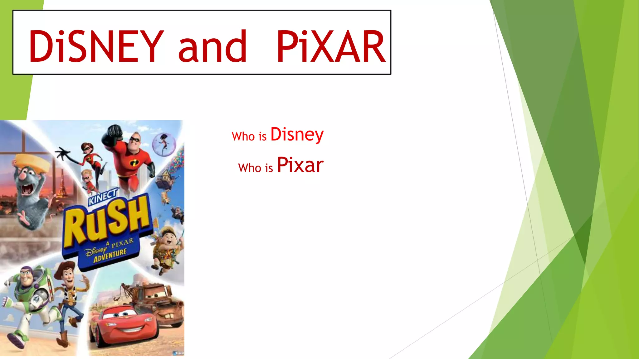Disney&Pixar | PPTX