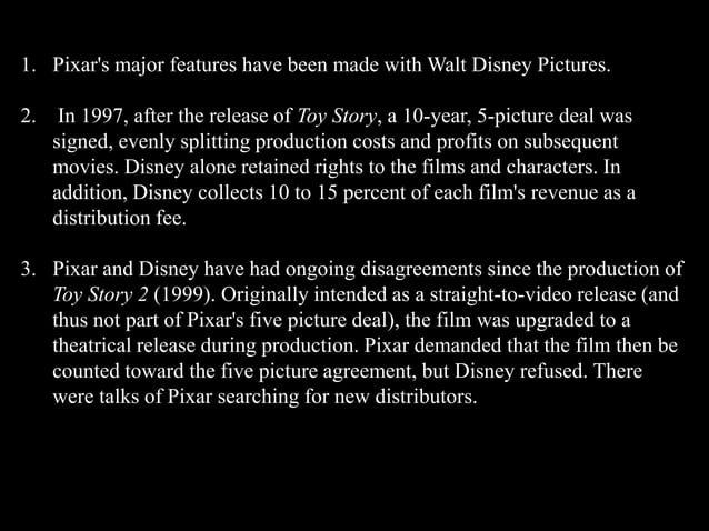 Disney & pixar | PPTX