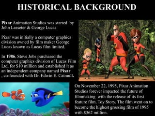 Disney & pixar | PPTX