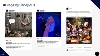 A complete digital marketing strategy presentation for Disney+. | PPTX
