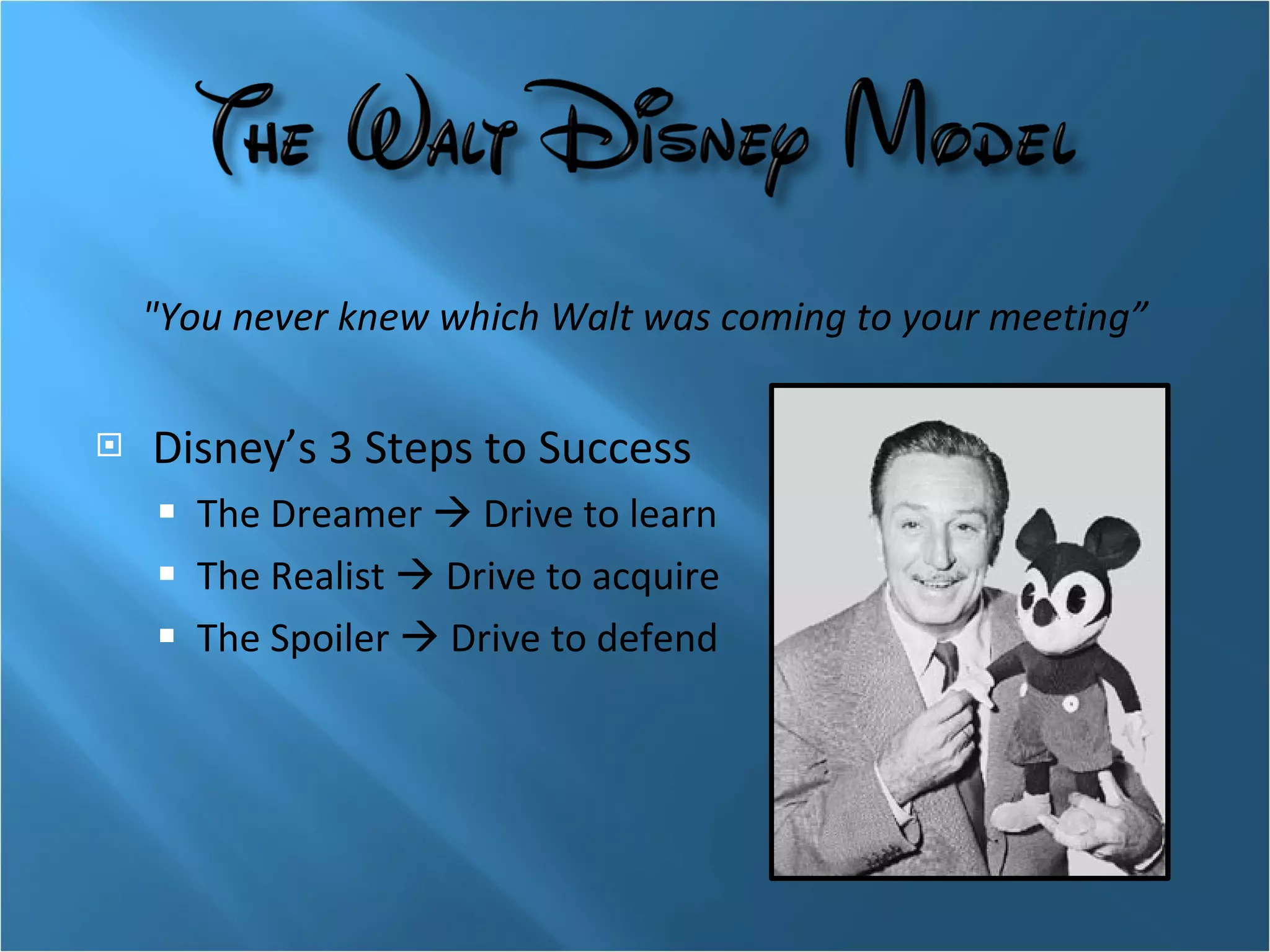 Disney power point | PPT | Business Administration | Business