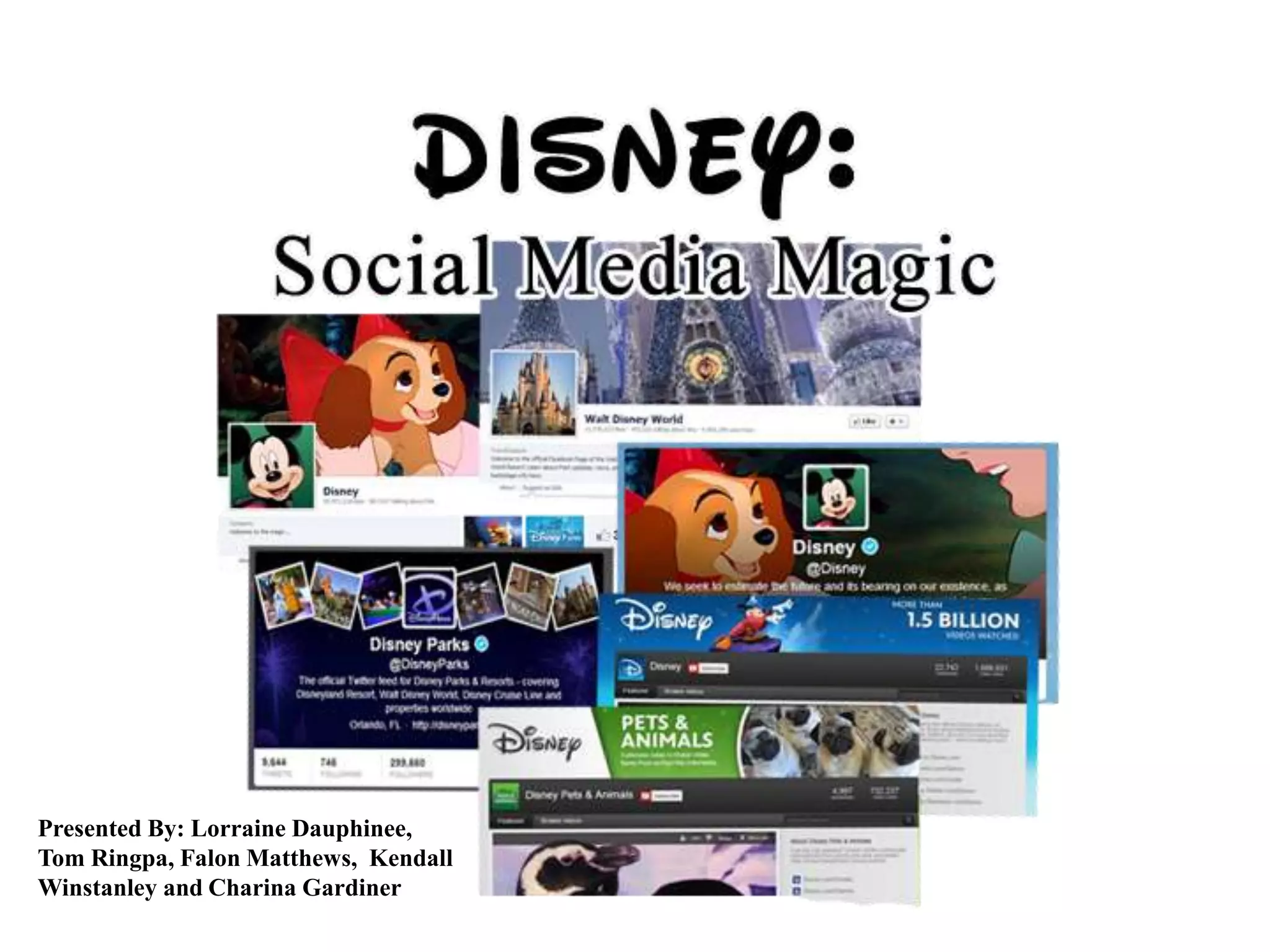 Disney: Social Media Magic | PPT
