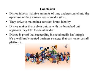 Disney: Social Media Magic | PPT
