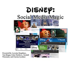 Disney: Social Media Magic | PPT