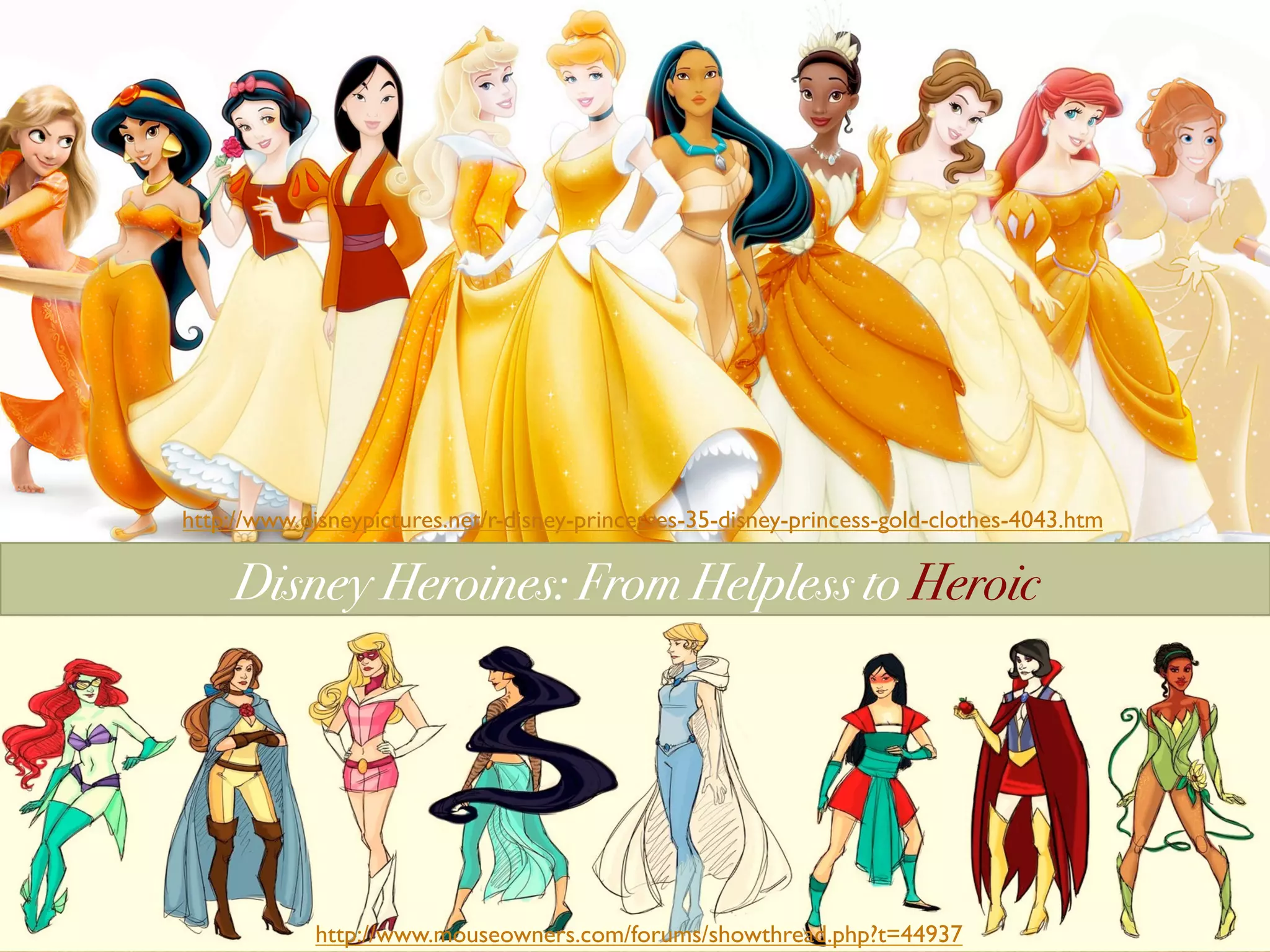 The Evolution of Disney Princesses | PDF