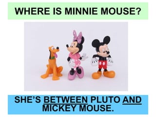 Disney prepositions | PPTX