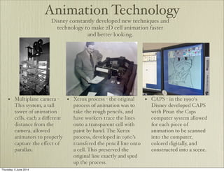 Animation Studio Research | PDF | Computer Animation | Computer ...