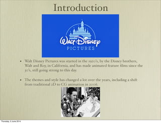 Animation Studio Research | PDF | Computer Animation | Computer ...